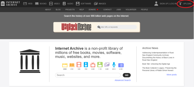 初心者のためのインターネットアーカイブ使い方ガイド | ASU-WEB blog